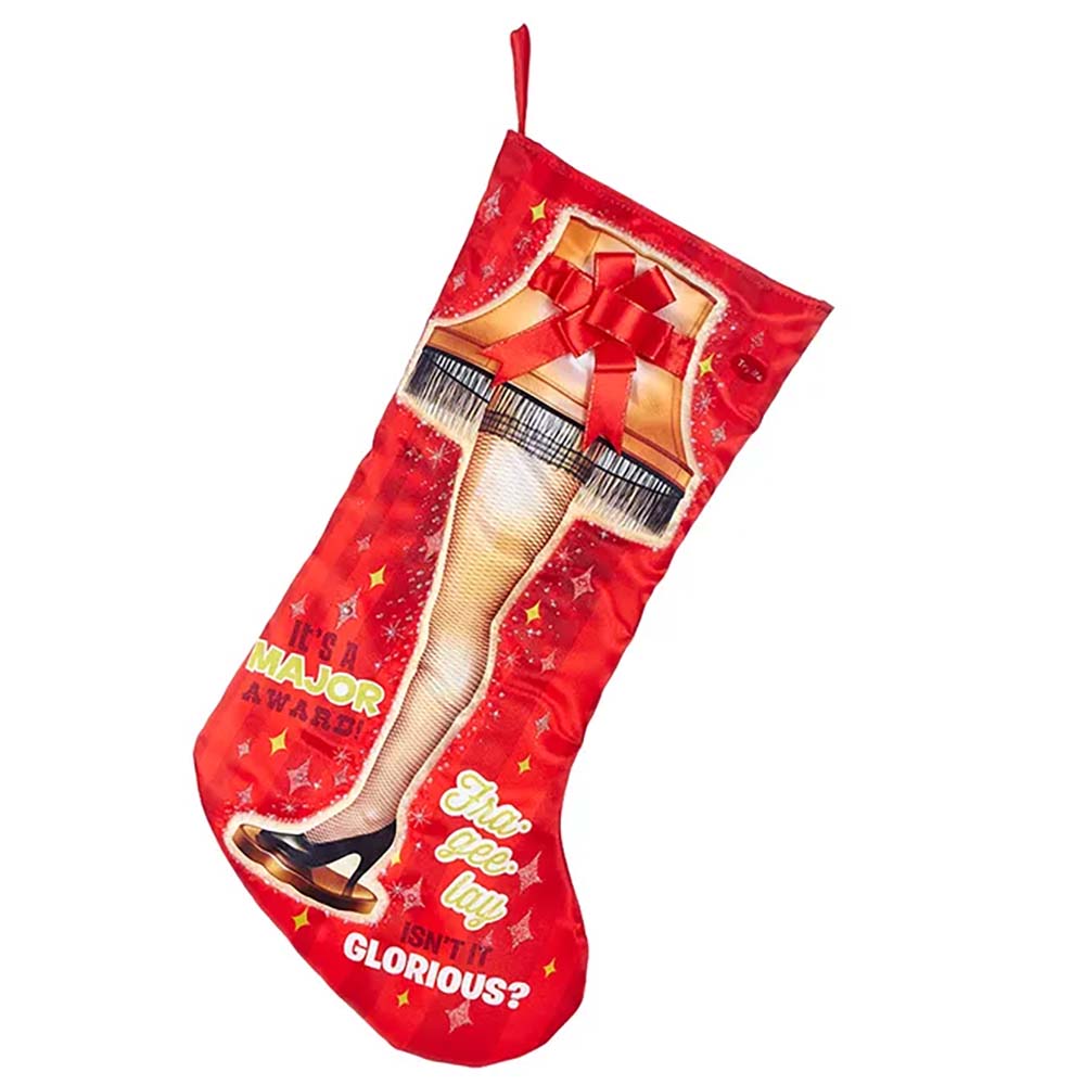 Leg Lamp Light Up Stocking From A Christmas Story Cleveland Street Novelties